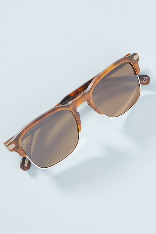 Raen Wiley Half-Frame Sunglasses | Anthropologie
