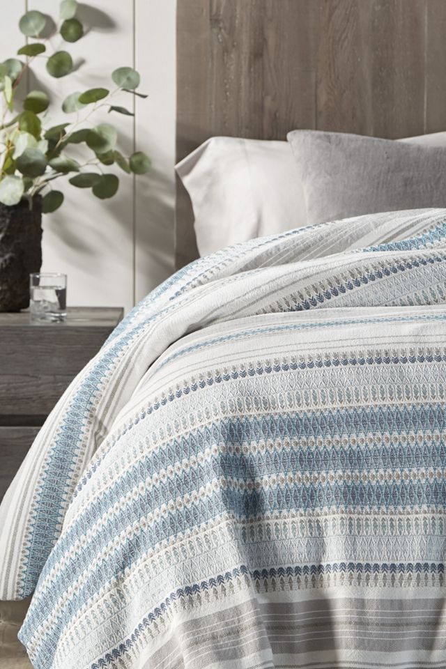 Coyuchi Lost Coast Organic Duvet Cover | Anthropologie