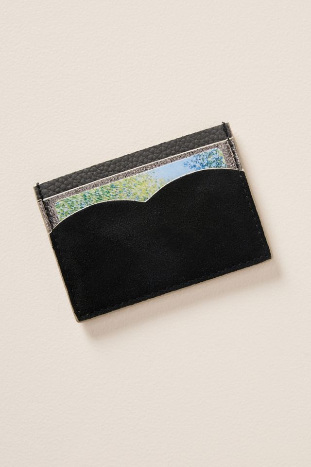 Gemma Suede Card Case | Anthropologie