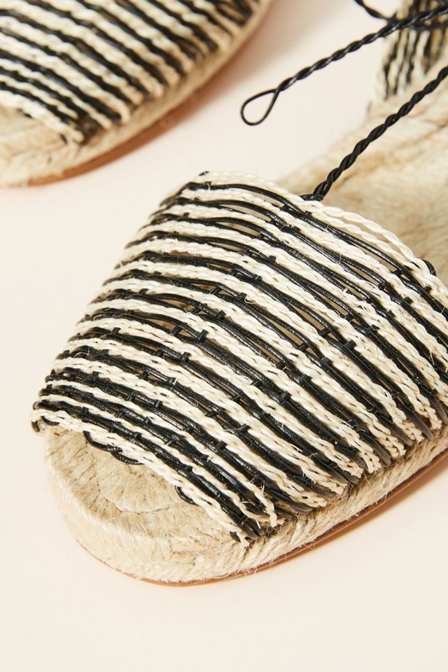 Ball Pages Striped Espadrille Sandals | Anthropologie