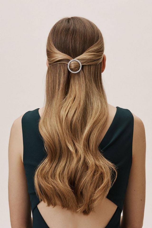 Crystal Circle Barrette | Anthropologie