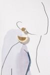 David Aubrey Colette Hooped Post Earrings | Anthropologie