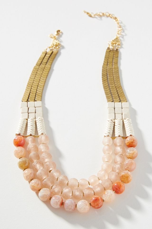 David Aubrey Daphne Bib Necklace | Anthropologie