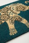 Floral Elephant Doormat | Anthropologie
