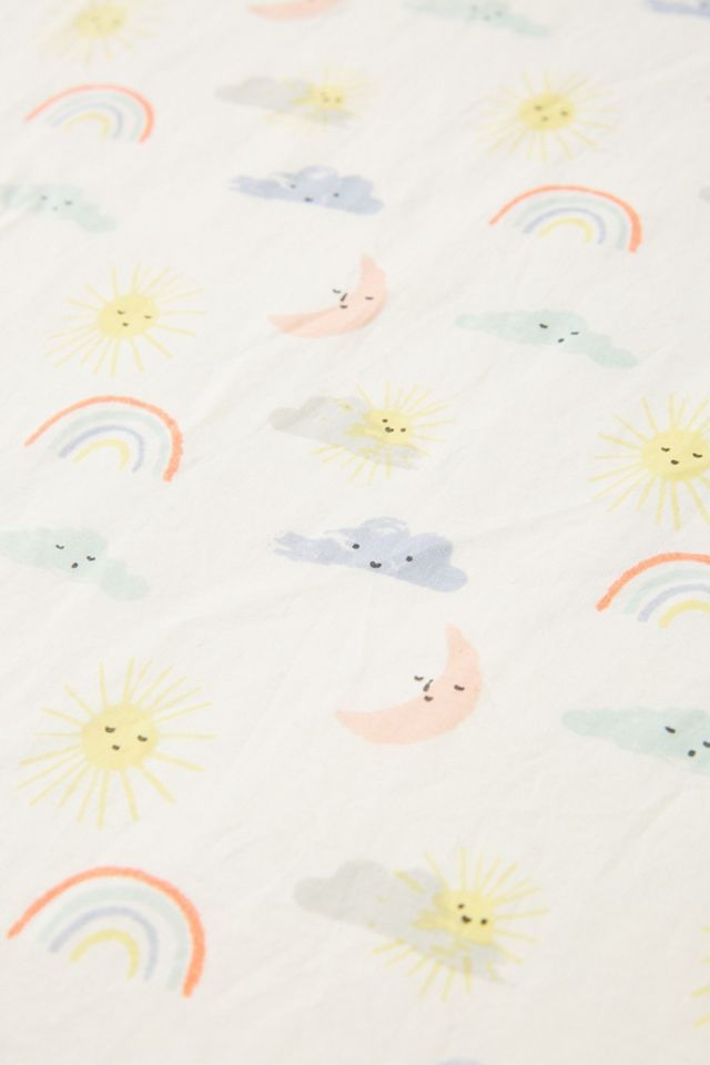 Meri Meri Sunshine Rainbow Crib Sheet | Anthropologie