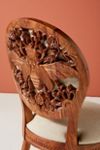 Handcarved Queen Bee Dining Chair | Anthropologie