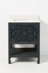 Handcarved Lombok Powder Bathroom Vanity | AnthroLiving