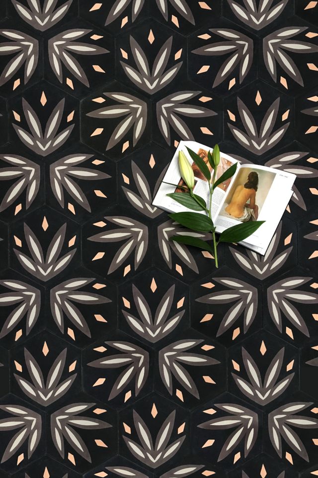Grow House Grow Tropicana Cement Tile | AnthroLiving