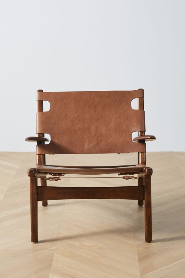 Soho Home x Anthropologie Santiago Leather Sling Chair Anthropologie UK