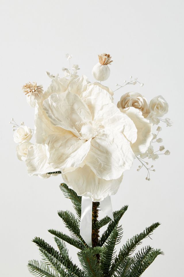 Mulberry Paper Flower Tree Topper | Anthropologie