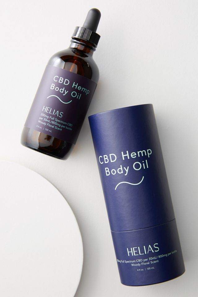 HELIAS CBD Hemp Body Oil | Anthropologie
