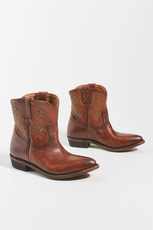 Frye Billy Studded Cowboy Boots | Anthropologie