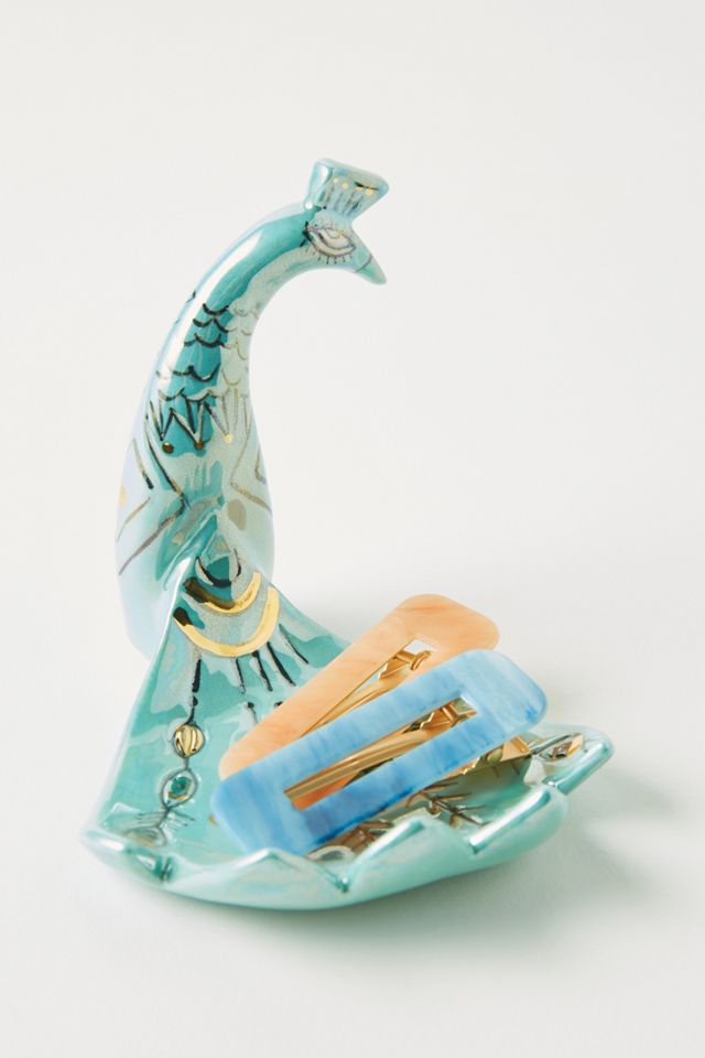 Art Knacky Peacock Trinket Dish | Anthropologie