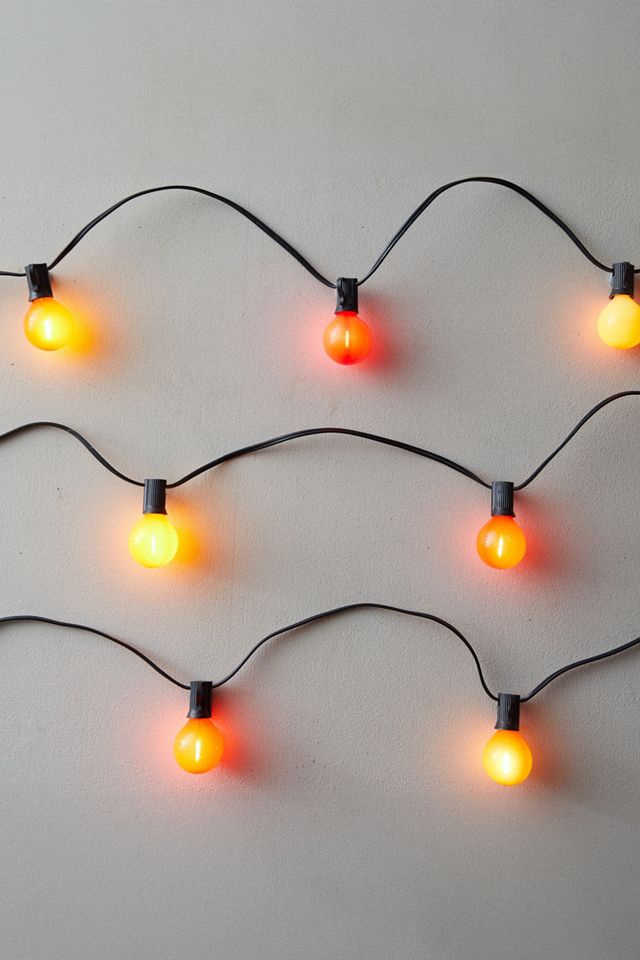 Stargazer Garden Lights Set of 21 Bulbs, Pumpkin Spice | Terrain