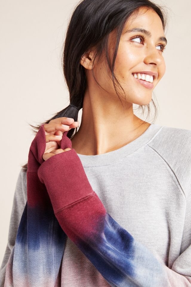 Sundry Dip-Dyed Pullover | Anthropologie
