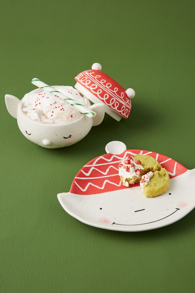 Alfie the Elf Plate | Anthropologie