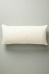 Embroidered Merci Pillow | Anthropologie