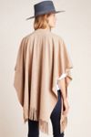 Faux Suede Poncho | Anthropologie