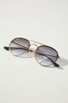 Ray-Ban Round Aviator Sunglasses | Anthropologie