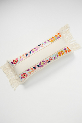 Hand-Embroidered Rae Pillow | Anthropologie