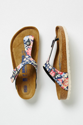 Birkenstock Gizeh Sandals In Blue | ModeSens