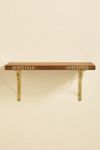 Willow Brass Inlay Shelf | Anthropologie