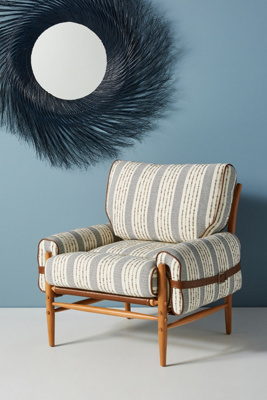 Striped Rhys Chair | AnthroLiving