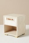Dove Linen Nightstand | Anthropologie