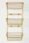 Three-Tier Basket Wall Storage | Anthropologie