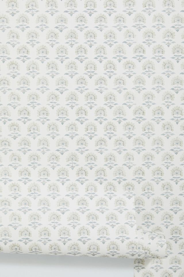 Petite Fleur Wallpaper | Anthropologie