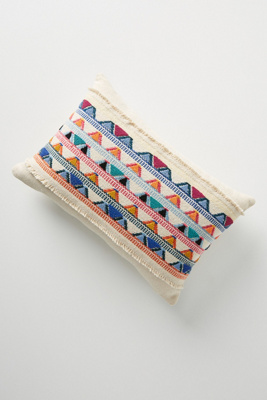 Hand-Beaded Alba Pillow | Anthropologie