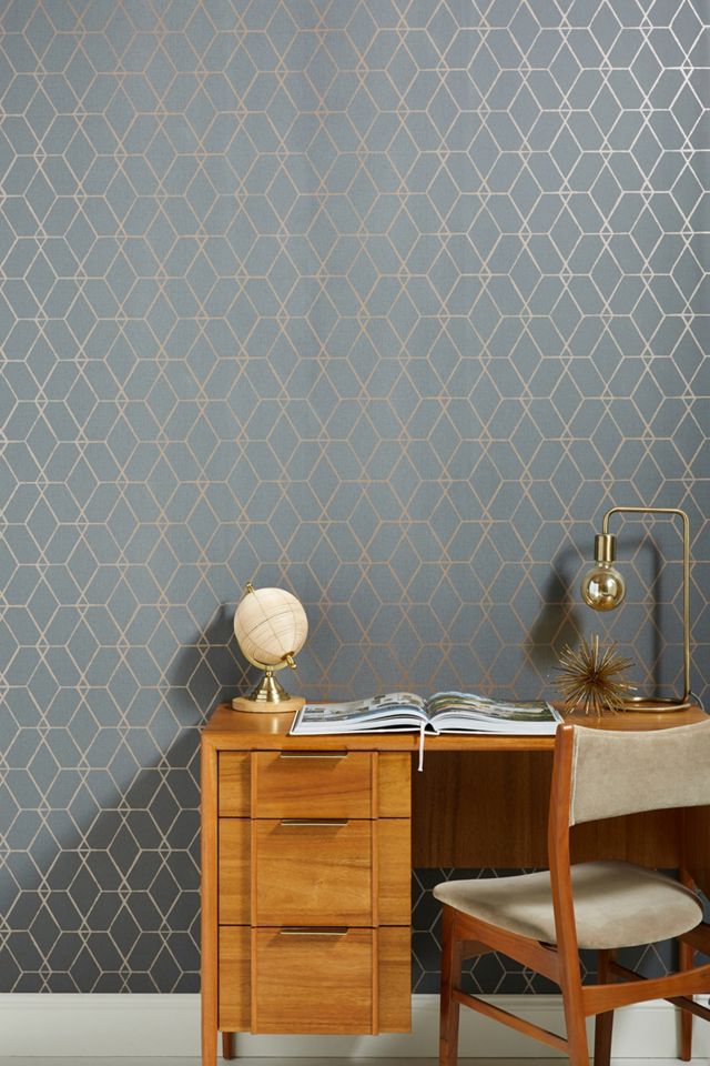 Osterlen Trellis Wallpaper | Anthropologie