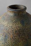 Aged Ceramic Vase, Green | Anthropologie