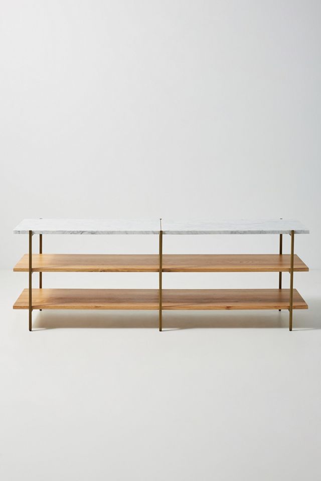 Maya Open Shelf Console | Anthropologie