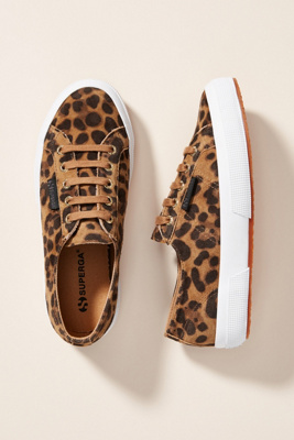 Superga Leopard Sneakers | Anthropologie
