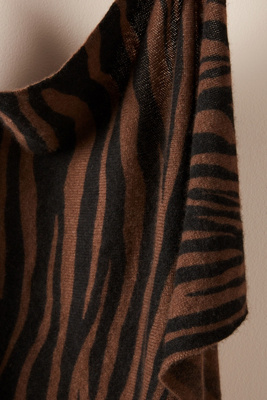 White + Warren Zebra Cashmere Scarf | Anthropologie