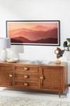 Red Dragon Sunset Wall Art | Anthropologie