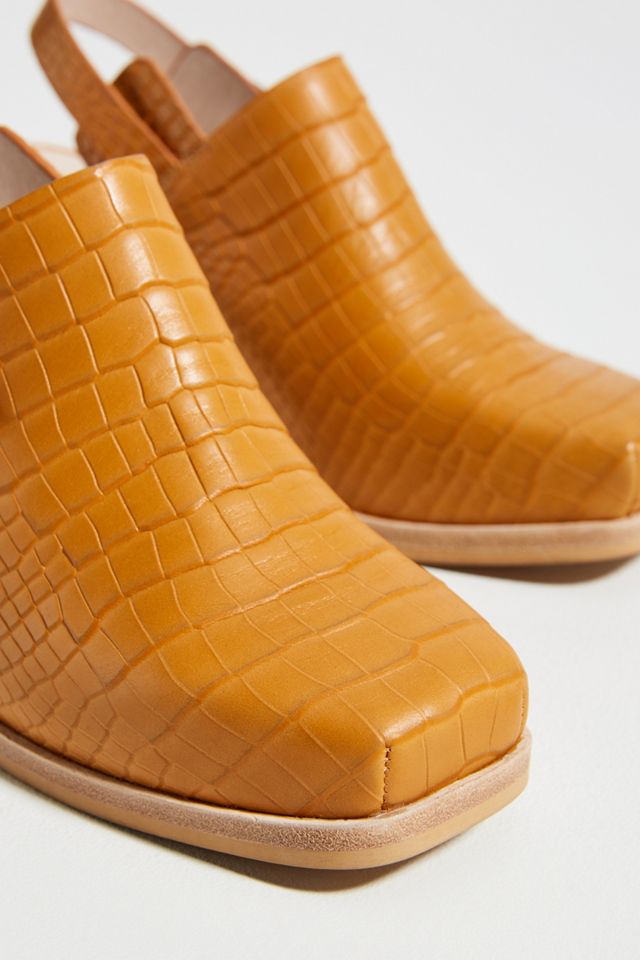 Intentionally Blank Honcho Slingback Heeled Clogs | Anthropologie
