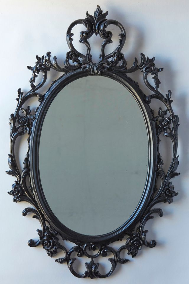 Patina Vie Vintage Black Filigree Mirror I | Anthropologie