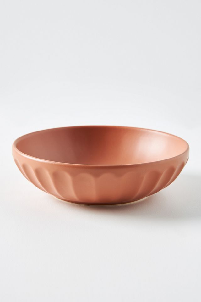 Matte Latte Pasta Bowls, Set of 4 | AnthroLiving