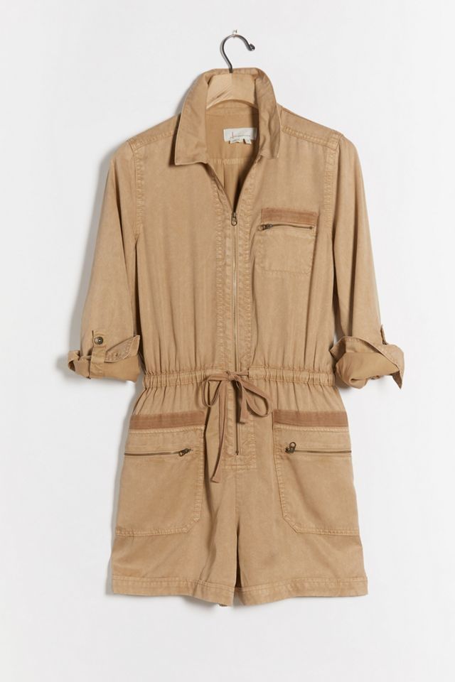 Ivy Utility Romper | Anthropologie
