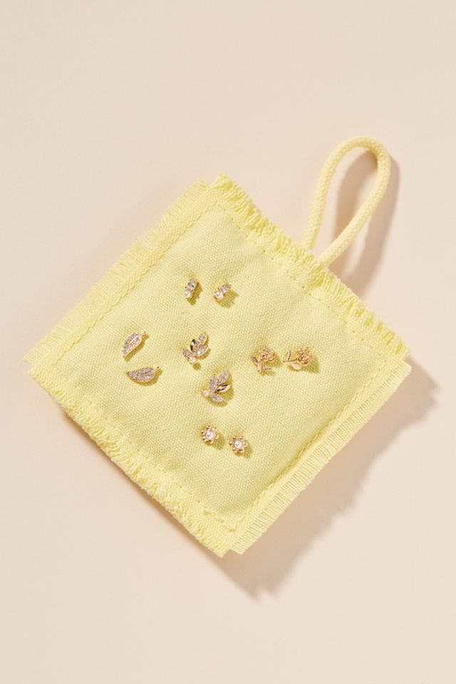 Lavender Post Earring Set | Anthropologie
