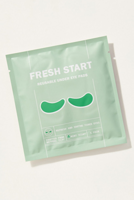 Bright-Eyed Pink Clay Under Eye Pads | Anthropologie