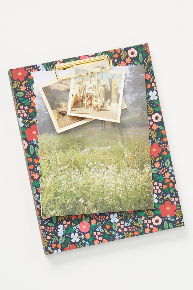 Rifle Paper Co. Floral Clipfolio | AnthroLiving