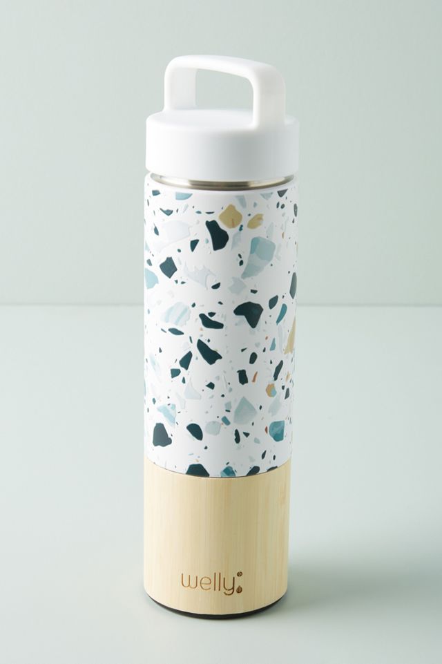 Welly Terrazzo Travel Water Bottle | Anthropologie