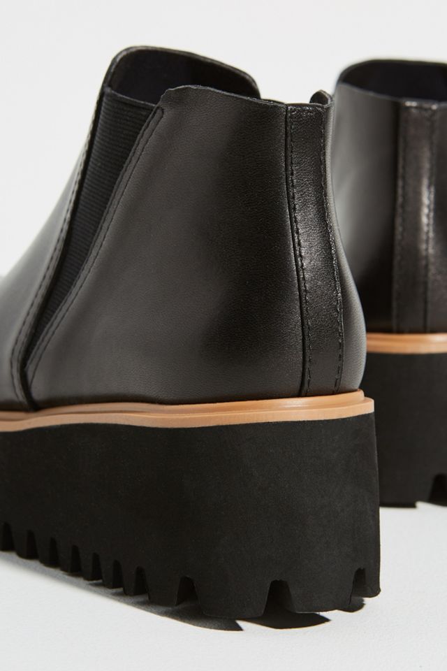 All Black Platform Chelsea Boots | Anthropologie