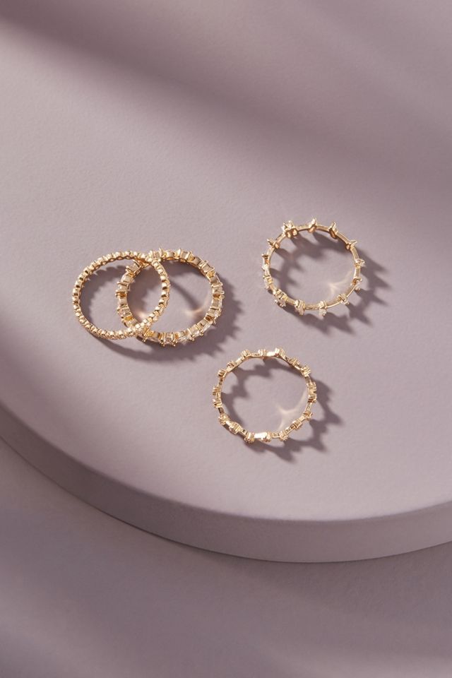 Arcadia Ring Set | Anthropologie
