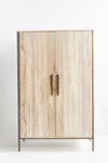 Rulo Reclaimed Spalted Oak Armoire | Anthropologie