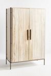 Rulo Reclaimed Spalted Oak Armoire | Anthropologie
