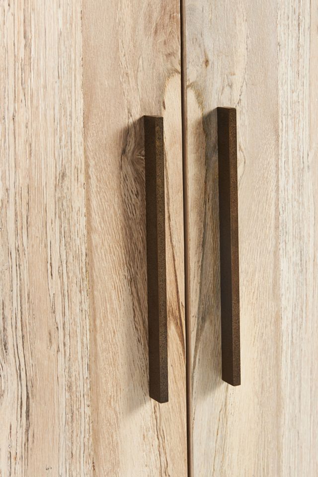 Rulo Reclaimed Spalted Oak Armoire | Anthropologie